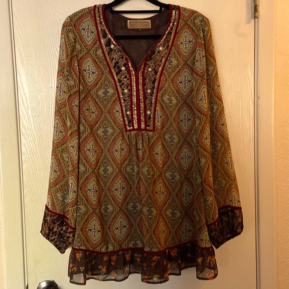 Double D Ranch | Tops | Double D Ranch Tunic Top Size X | Poshmark